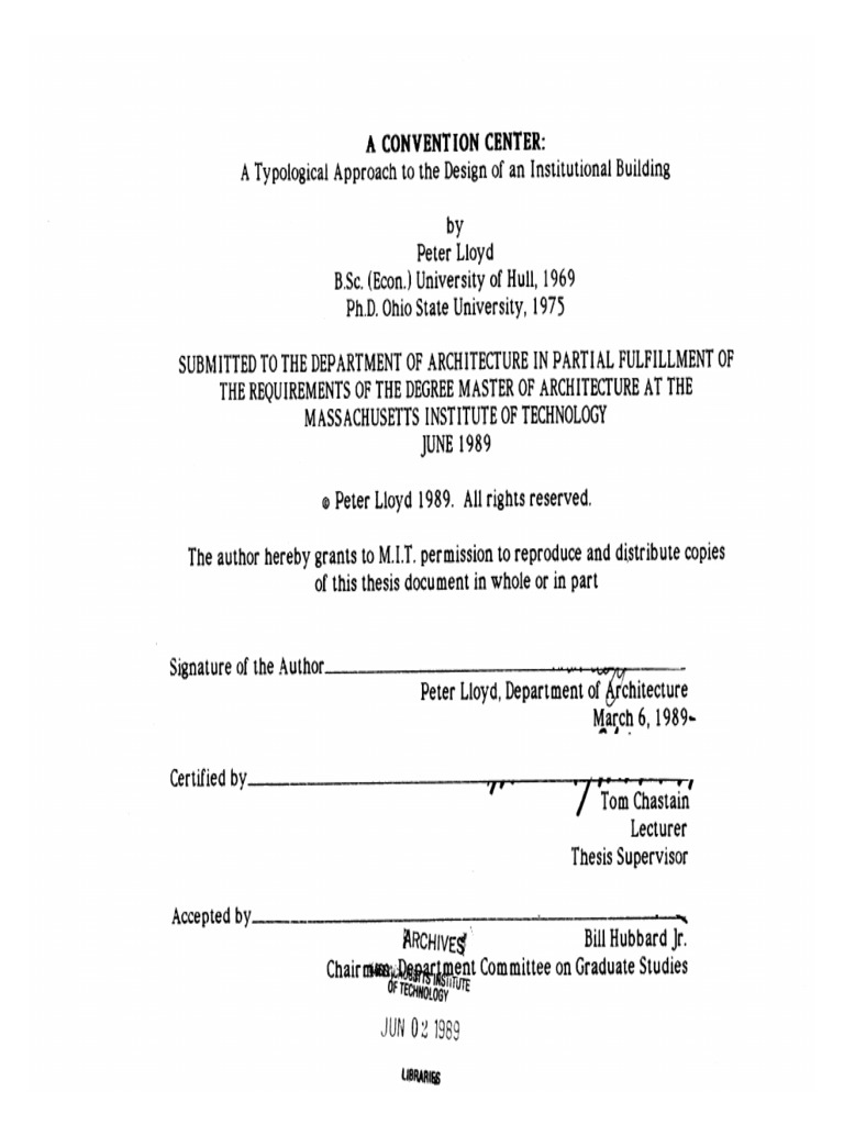 A Convention Center Pdf Pdf System Abstraction