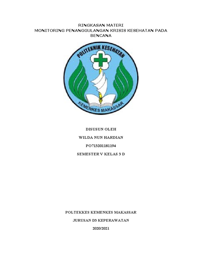 Ringkasan Materi | PDF | Kesehatan Holistik