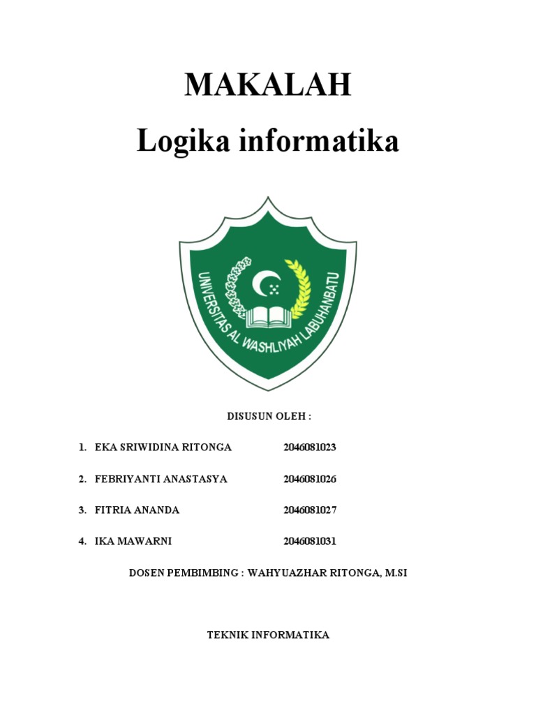 MAKALAH Logika | PDF