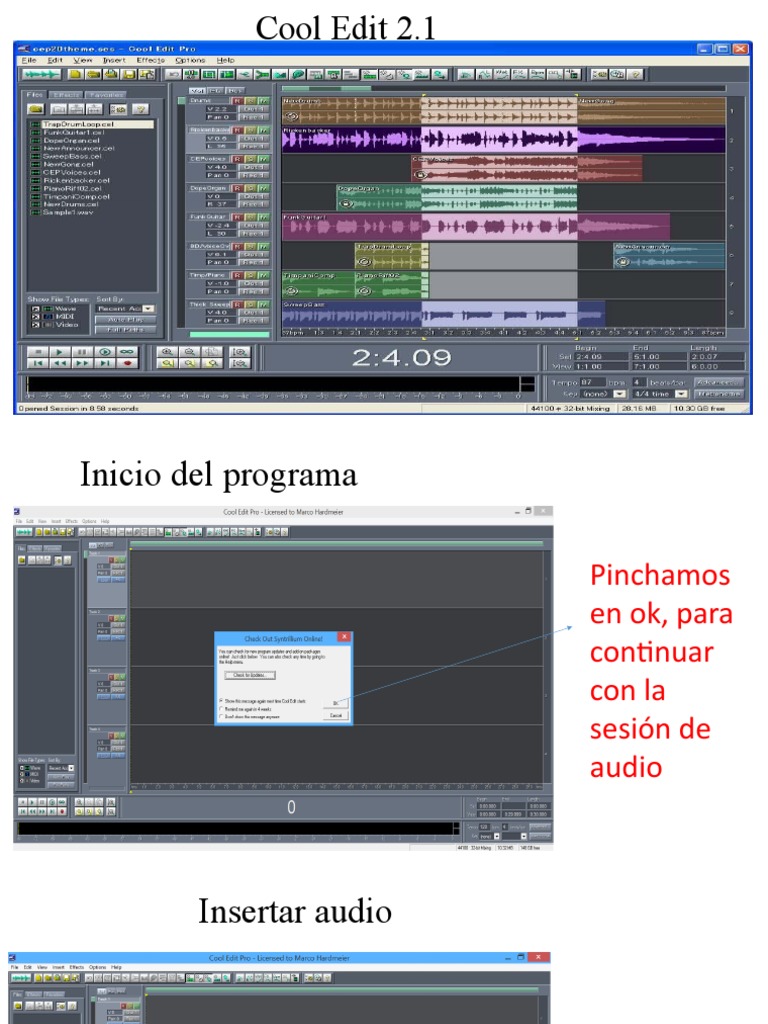 Cool Edit 2.1 | PDF
