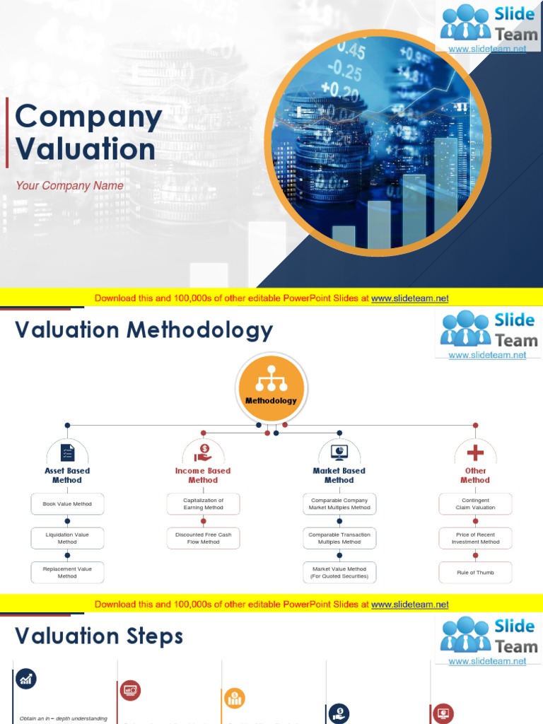 Company Valuation Methodologies Guide | PDF | Valuation (Finance) | Net ...
