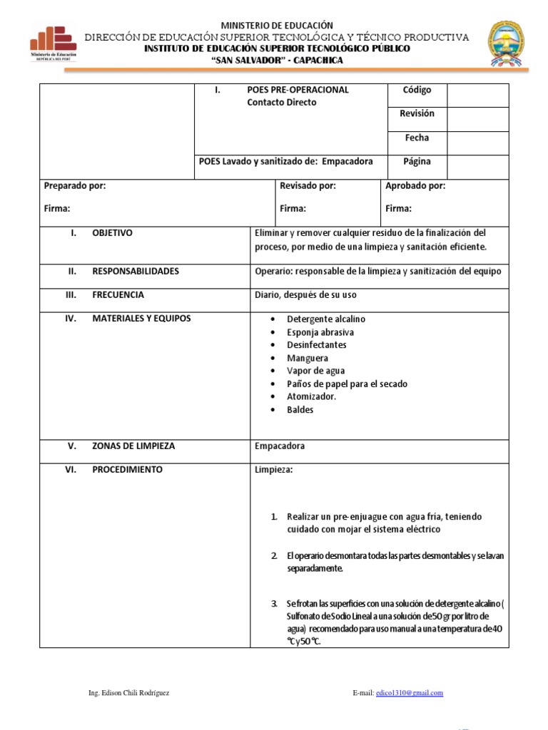 Poes Ejemplo | PDF | Detergente | Agua