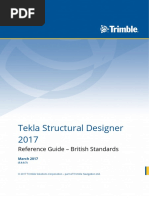 TEKLA STRUCTURAL DESIGNER Basic Manual | PDF | Beam (Structure) | Civil Engineering
