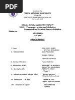 INSET Proposal Sample | PDF | News | News Media