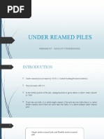 Under-Reamed Pile Foundations Overview | PDF | Deep Foundation ...