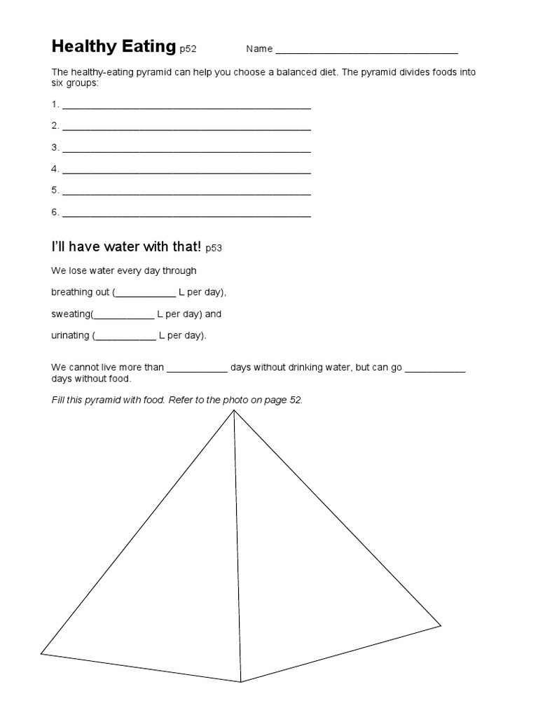 Healthy Eating p52 Simple | PDF