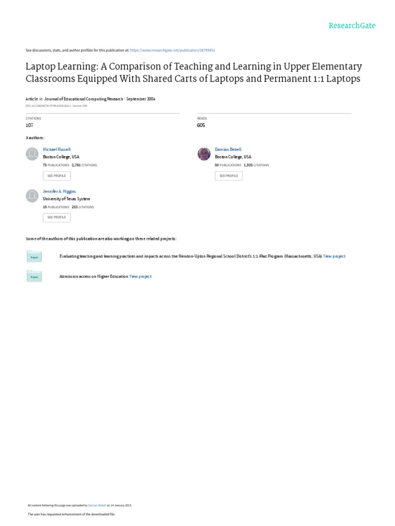 Viewcontent Cgi | PDF | Classroom | Laptop