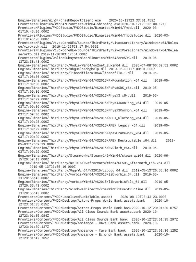 Manifest NonUFSFiles Win64 | PDF | Computer Libraries | Operating System Technology