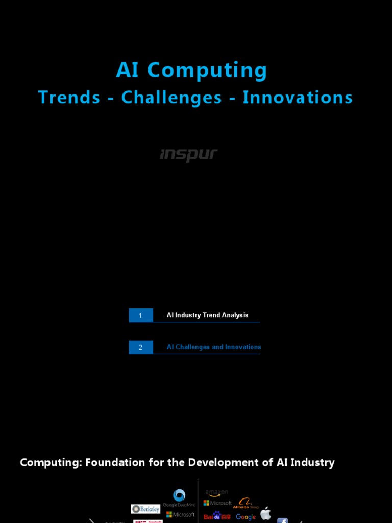 AI Computing Trends - Challenges Innovations-Final | PDF