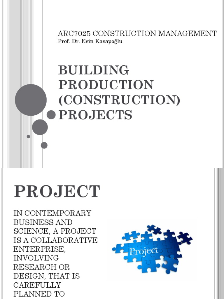 5th and 6thweek Building Projects and Contractor Selection | PDF ...