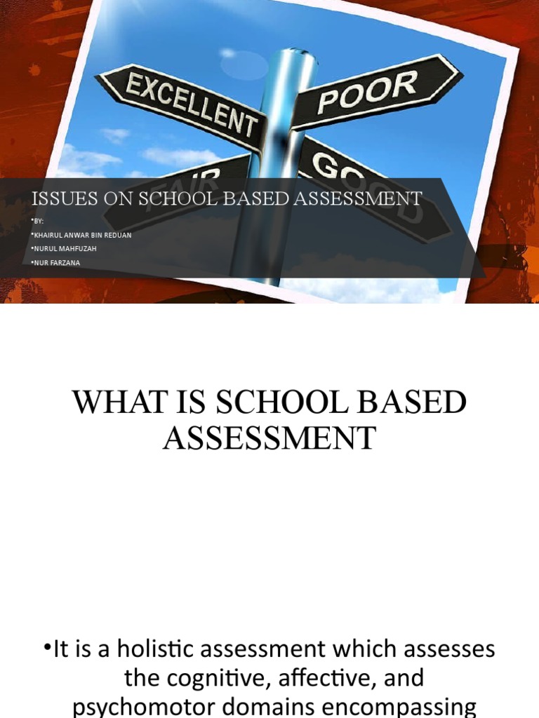 Issues and Solutions for School Based Assessment | PDF | Educational ...