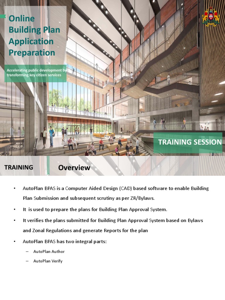 AutoPlan BPAS Training for Building Plan Approval | PDF | Auto Cad ...