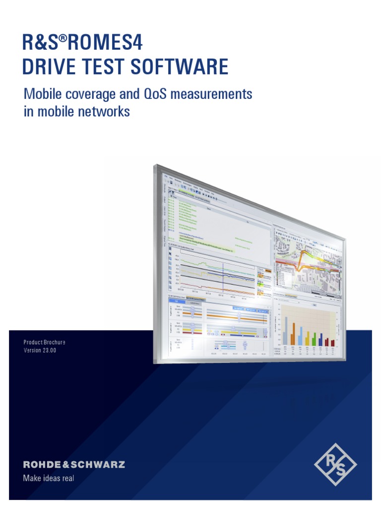 R&S®Romes4 Drive Test Software: Mobile Coverage and Qos Measurements in ...