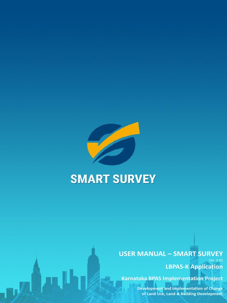 Smart Survey - Mobile Application - User Manual - Ver 2.02 | PDF ...