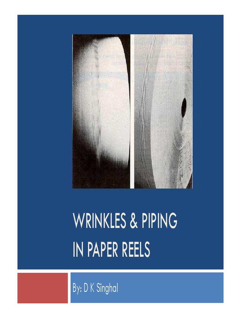 Causes of Wrinkles in Paper Reels | PDF | Strength Of Materials ...