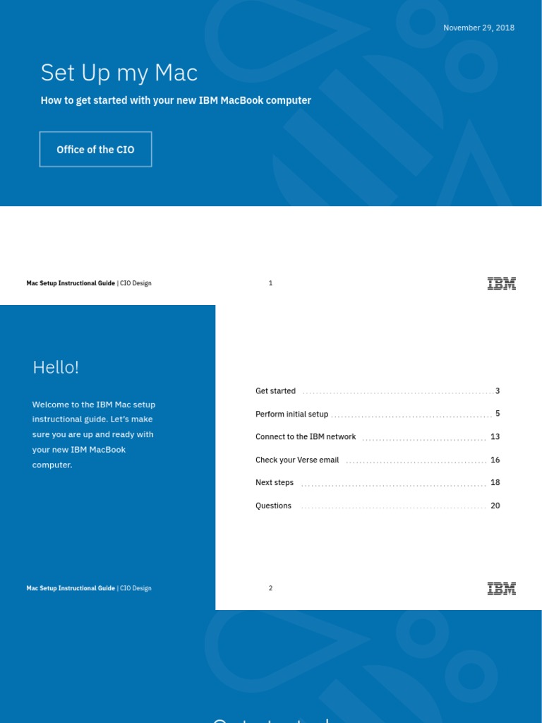 IBM-Mac Device Setup - EN | PDF | Macintosh | Password