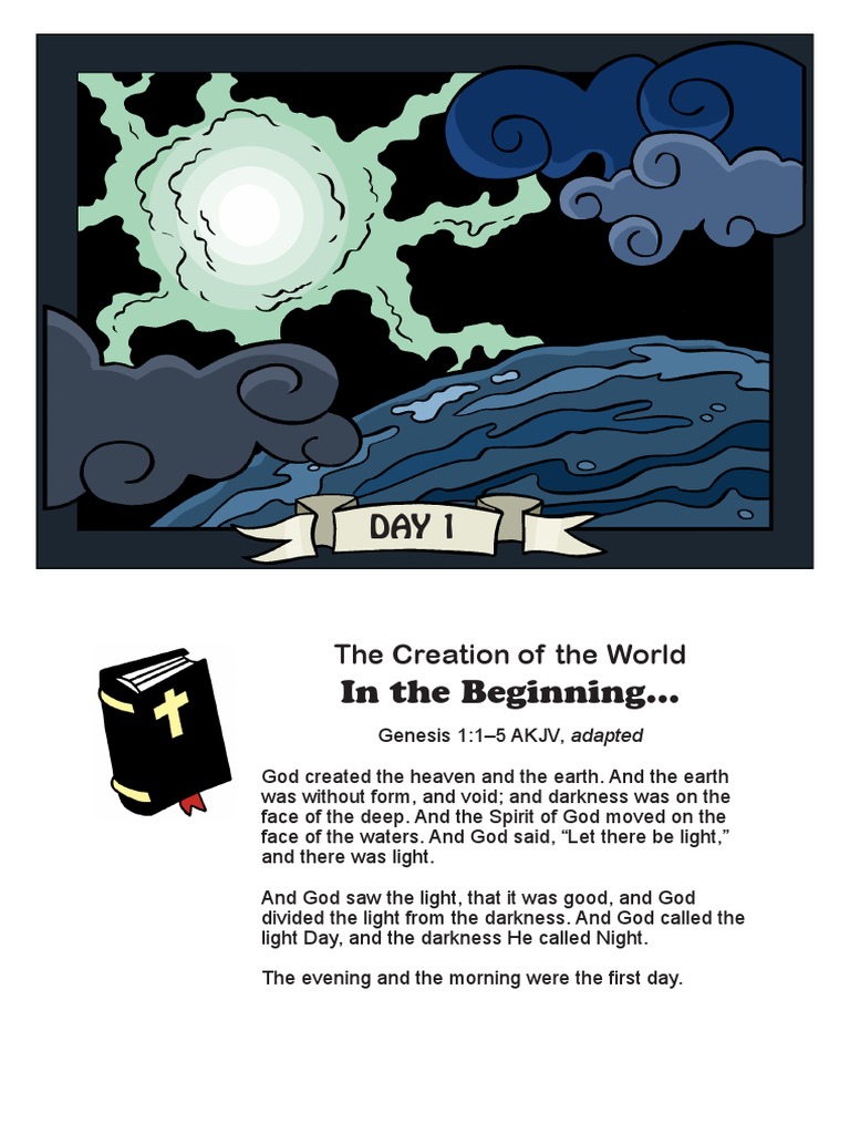 The Creation of The World: in The Beginning | PDF