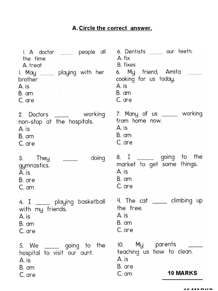 Year 3 English Exam Paper 1 | PDF