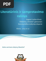 Veiksnio Ir Tarinio Raiska | PDF