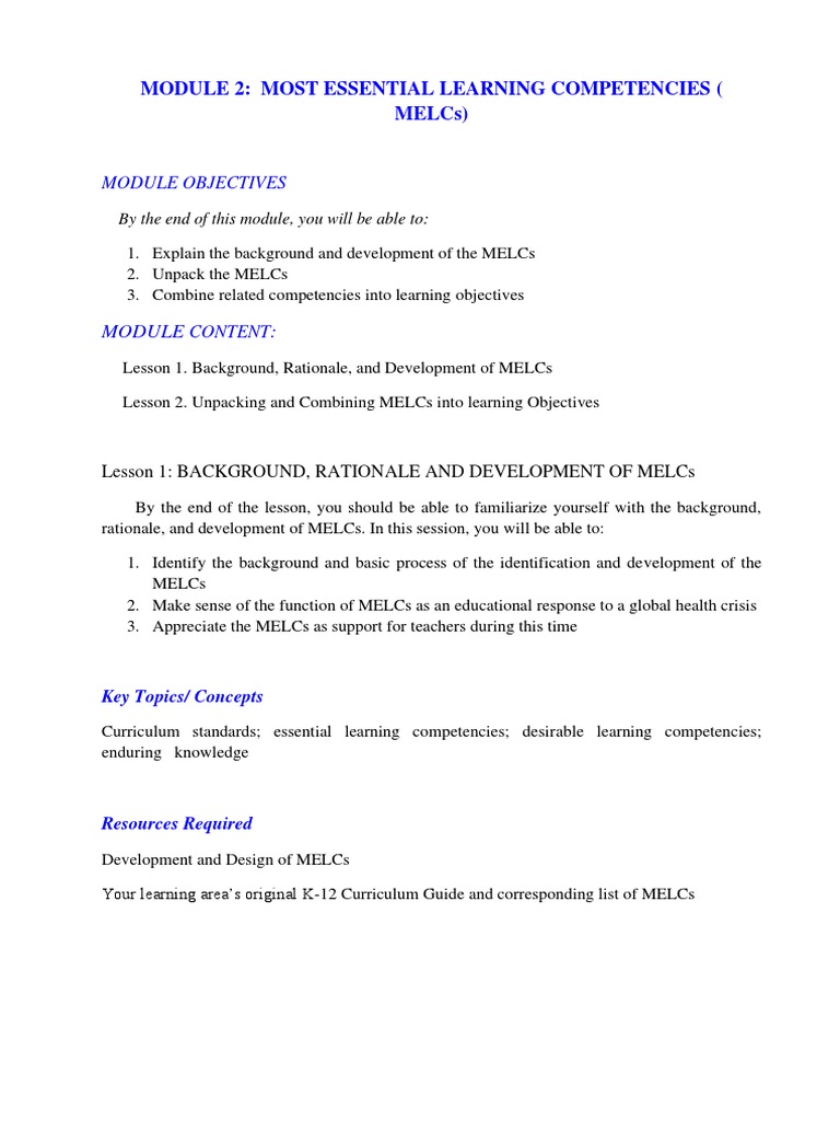 Guiding Teachers through Unpacking and Implementing Most Essential ...