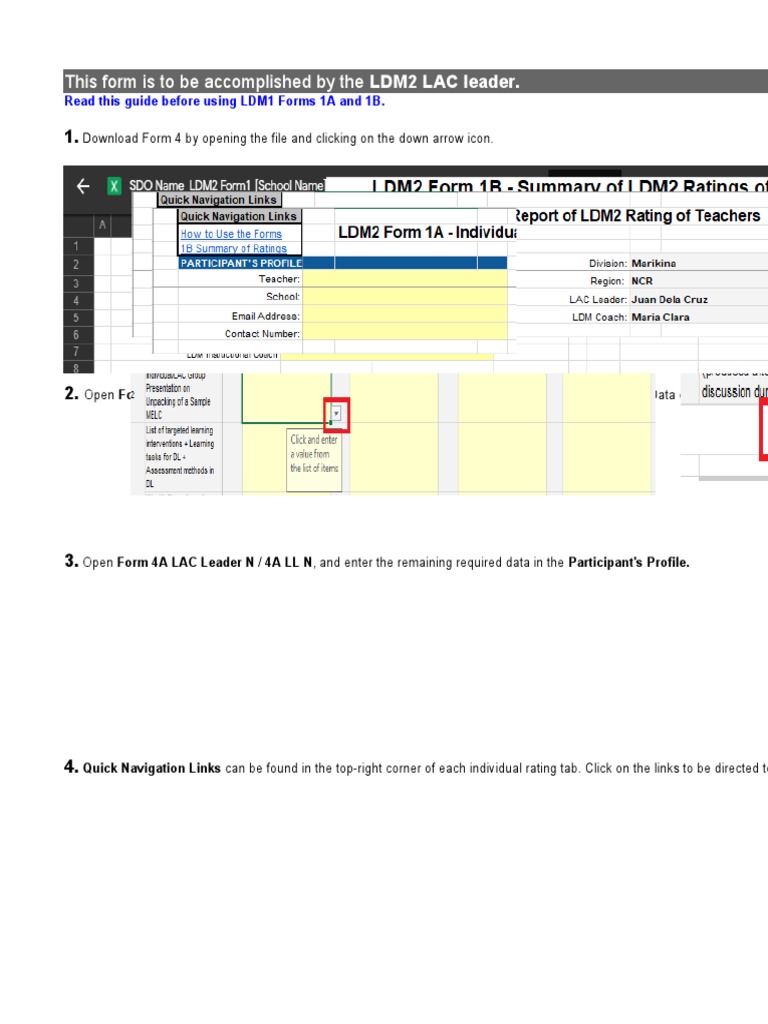 LDM2 Form1 - SDO Davao Del Sur - (INHS) - (OCTORA) | PDF | Learning | Behavior Modification