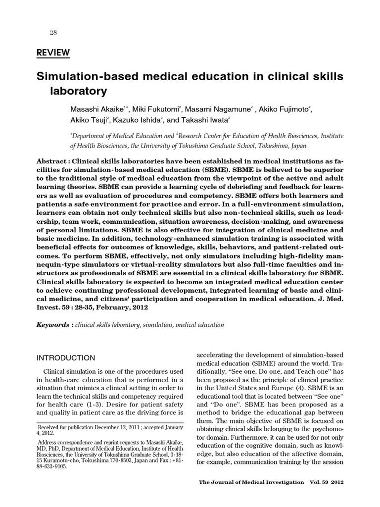 CSL Lab PDF | PDF | Simulation | Medicine