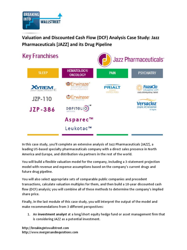 Case Study | PDF | Discounted Cash Flow | Valuation (Finance)