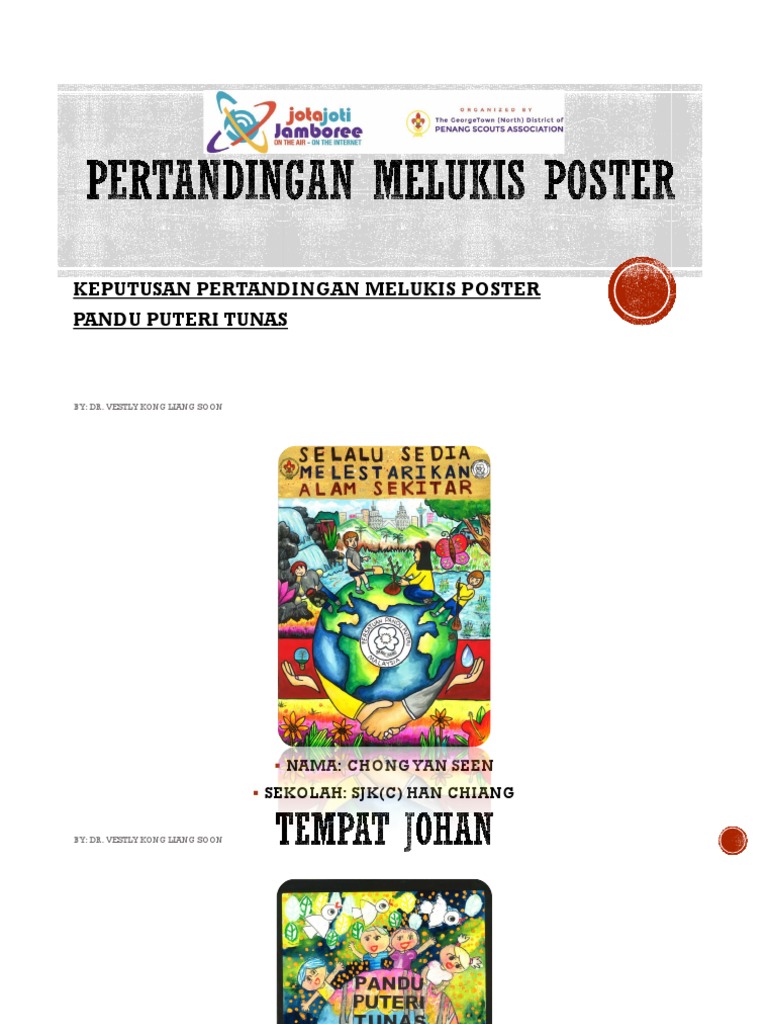 Slaid Pertandingan Melukis Poster Pendek Pandu Puteri Tunas | PDF ...