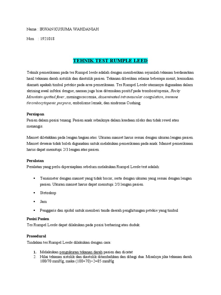 Resume Tes Rumple Leed | PDF