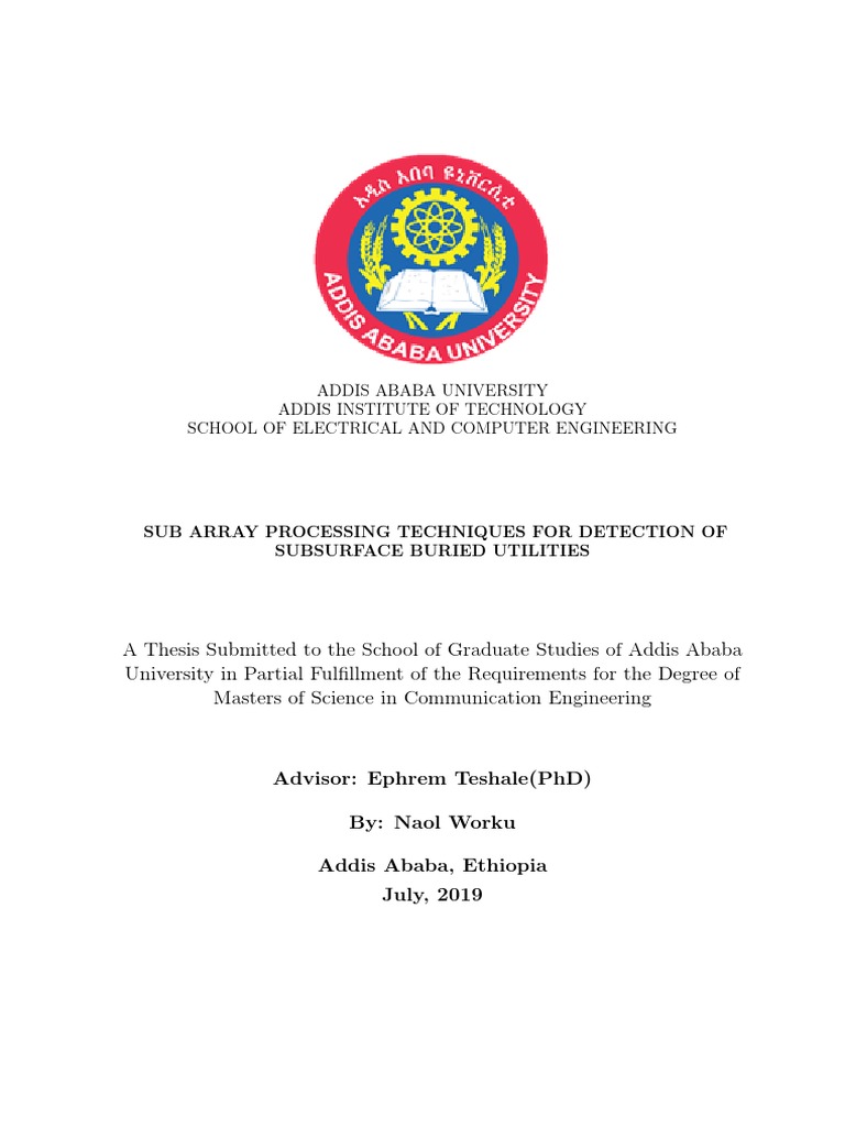 Final Thesis | PDF | Nondestructive Testing | Applied And ...