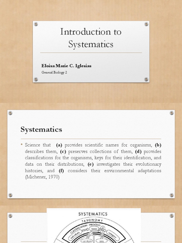 Gen Bio 2 - L7 | PDF | Taxonomy (Biology) | Taxon