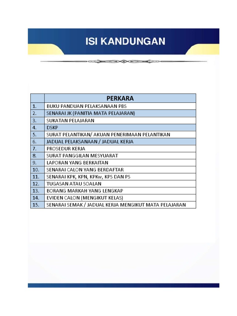Isi FAIL PBD 2020 | PDF