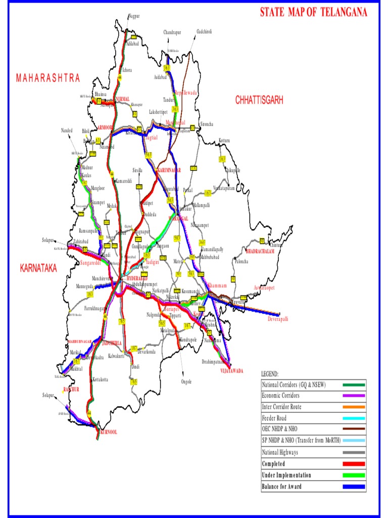 2019.08.07 Model Map-Telangana | PDF