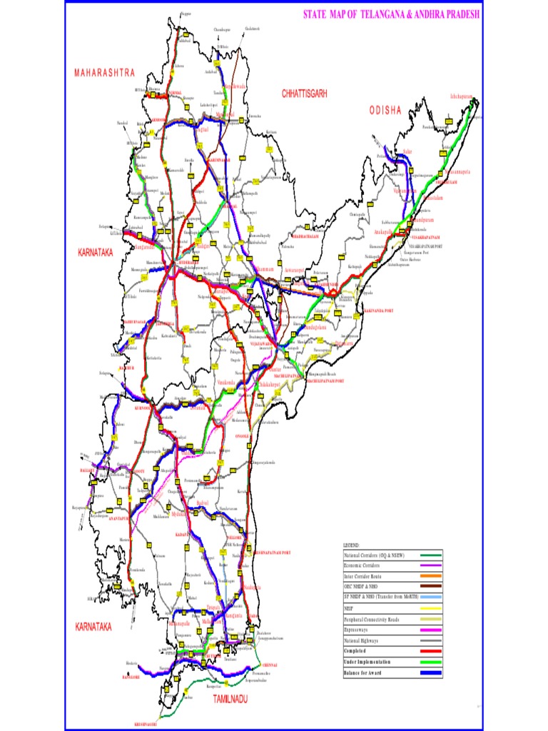 Administrative Districts of Telangana: A Geographic Overview of ...