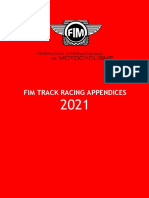 FIM Standards for Track Racing Circuits | PDF | Oval Track Racing | Wire