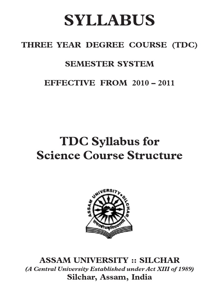 Science Syllabus | PDF | Biotechnology | Geology