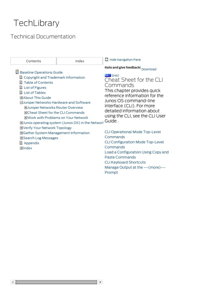 Baseline Operations Guide | PDF