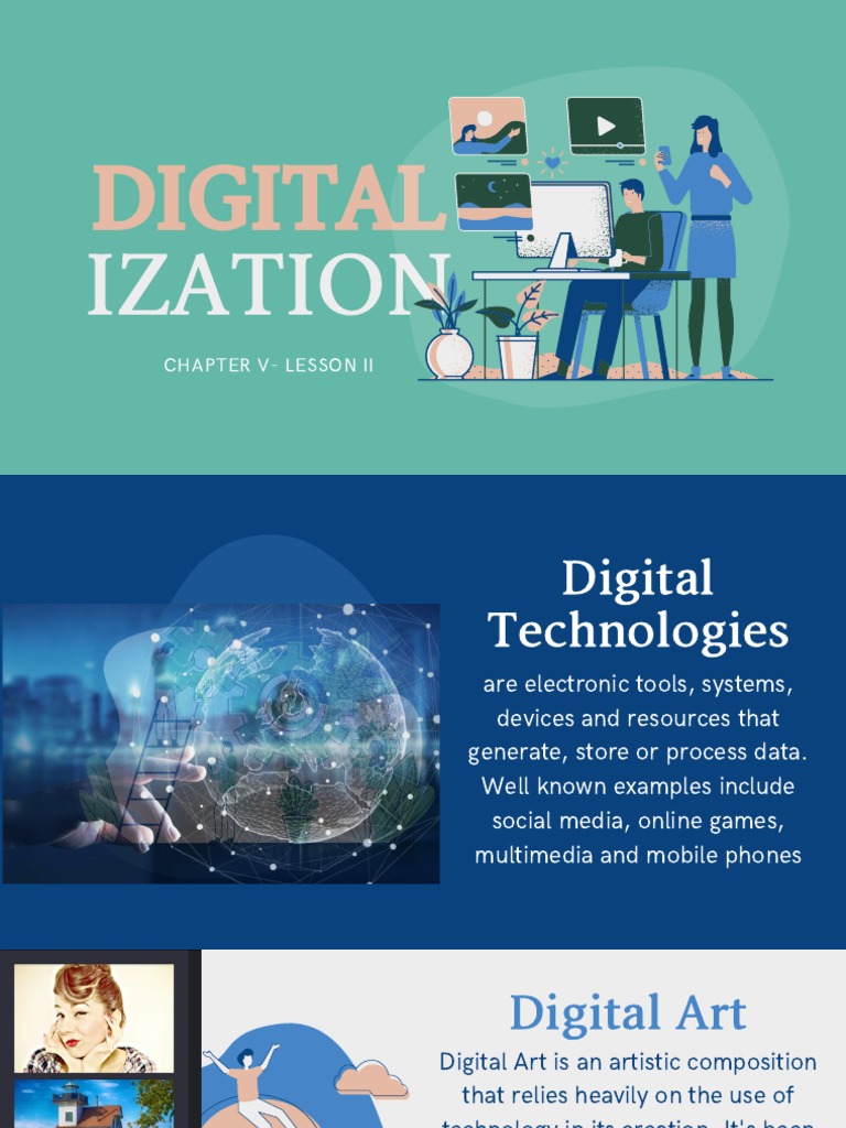 Digitalization PDF | PDF | 3 D Computer Graphics | Animation