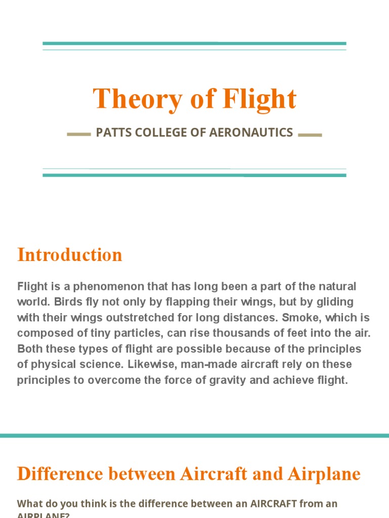 AMTE113 - Theory of Flight | PDF | Airspeed | Mach Number