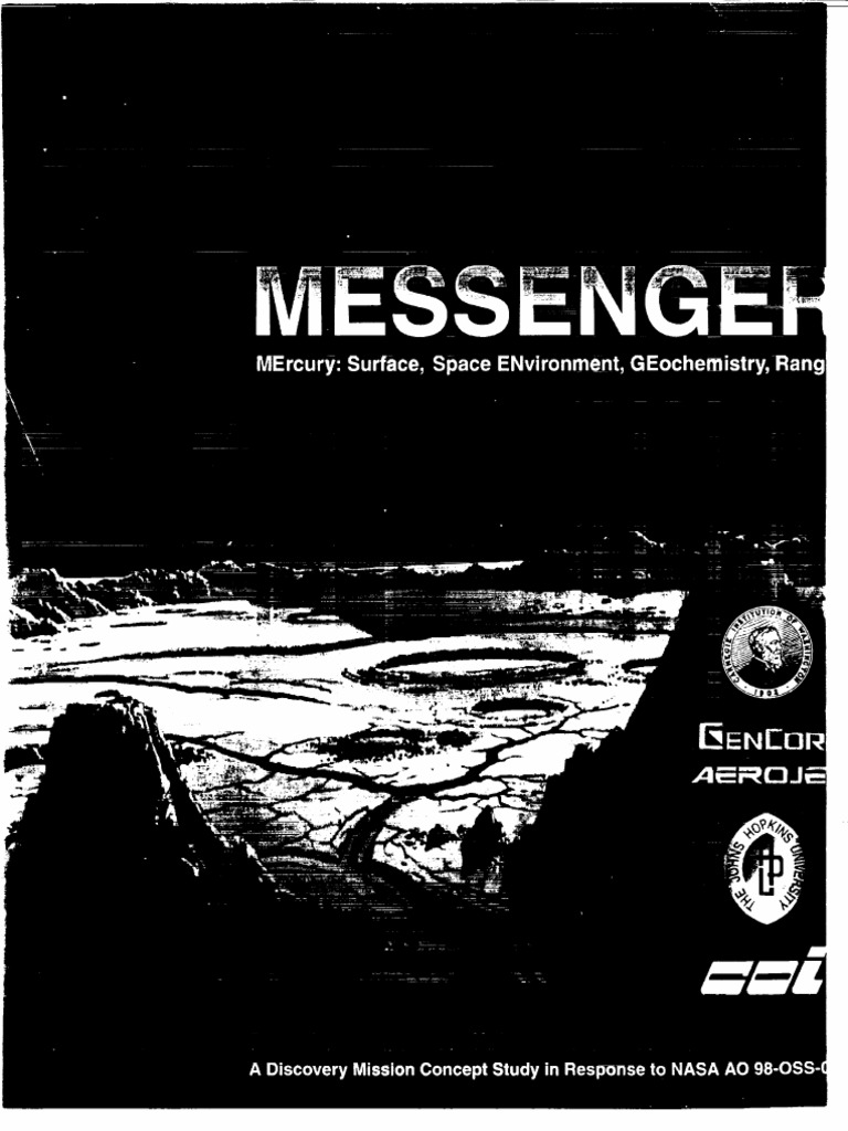Messenger, Mercury Surface, Space Environment, Geochemistry, and ...