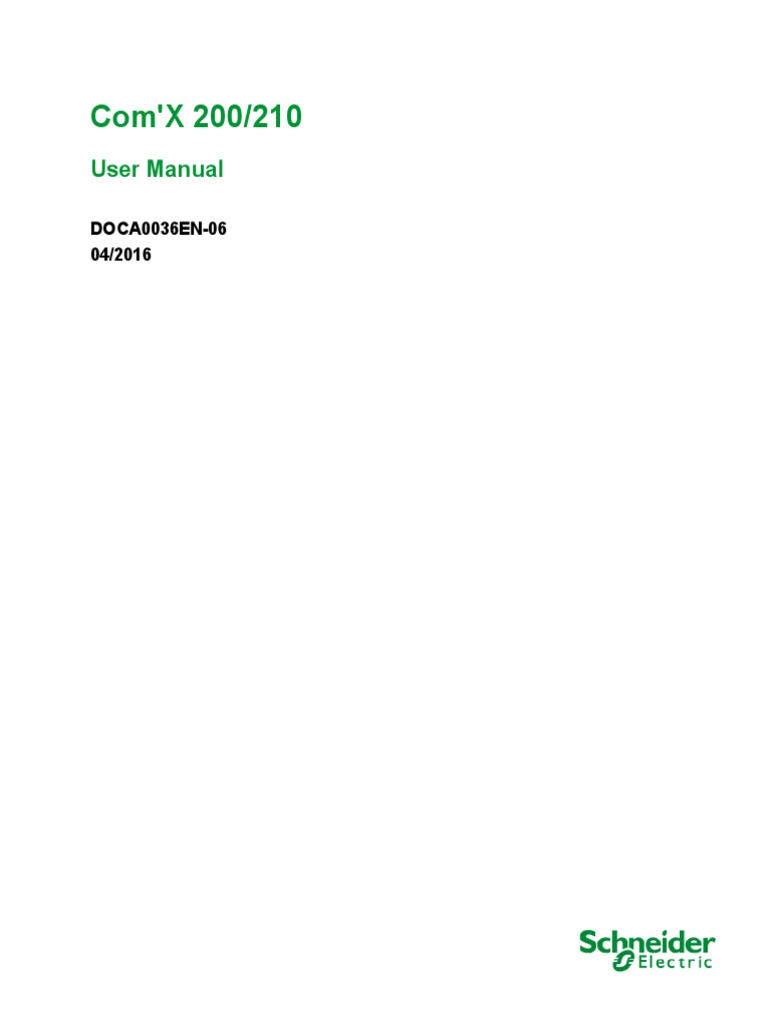 User Manual Comx 200 Pdf Component Object Model World Wide Web