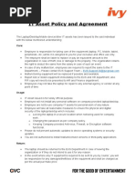 Employee Laptop Agreement Form | PDF