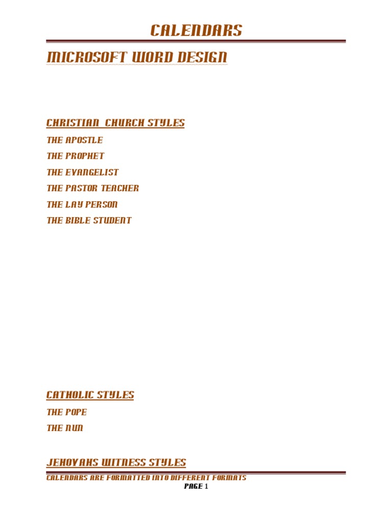 Microsoft Word Design | PDF | Microsoft Word | World Wide Web
