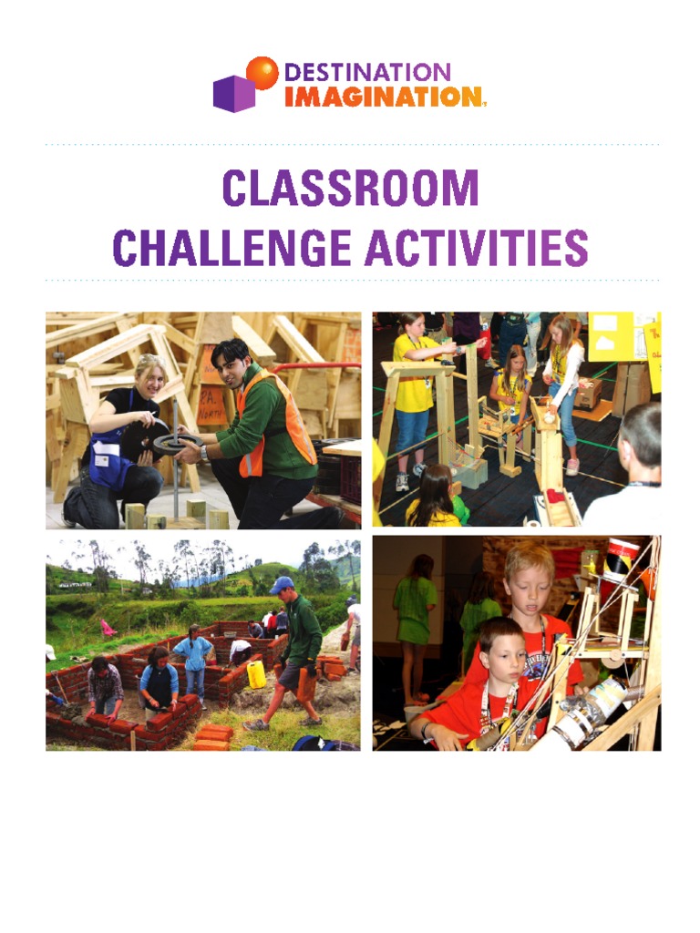 Classroom Challenge Activities | PDF | Science, Technology, Engineering ...
