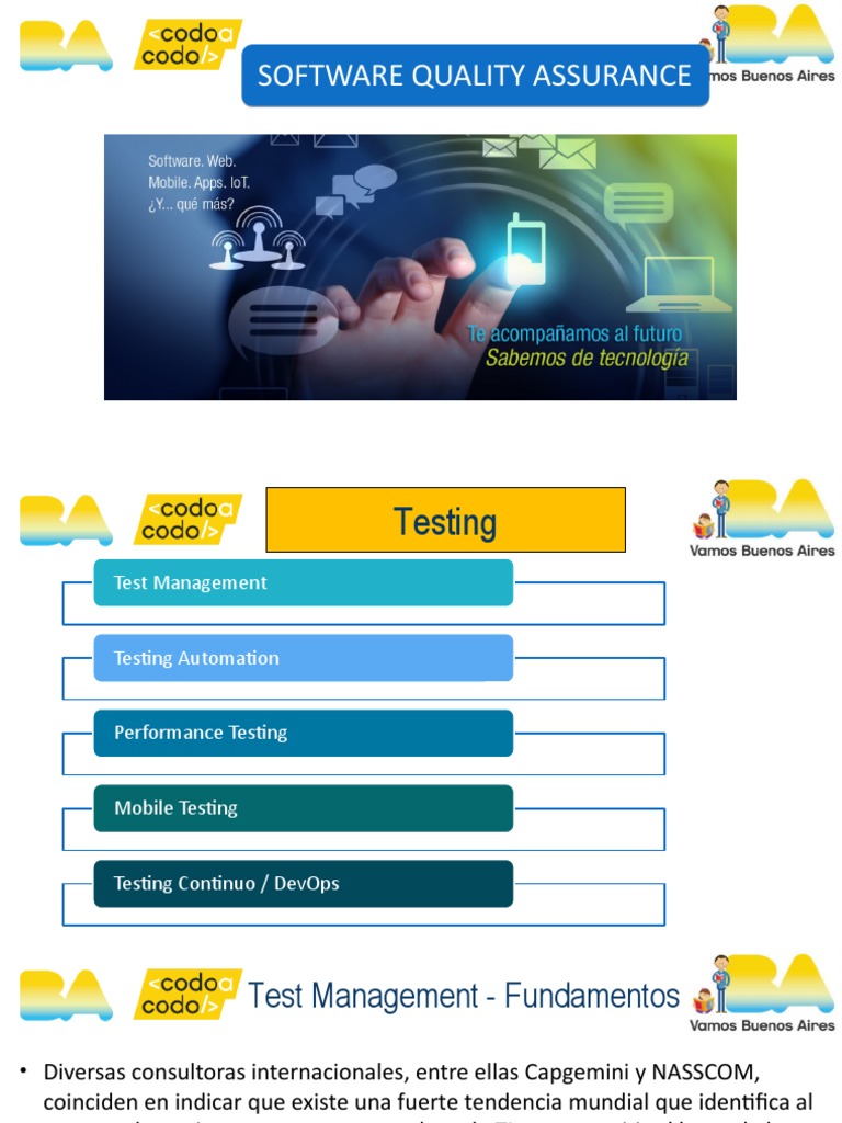 CaC SQA Training 2.1 | PDF | Pruebas de software | Ingeniería de Sistemas