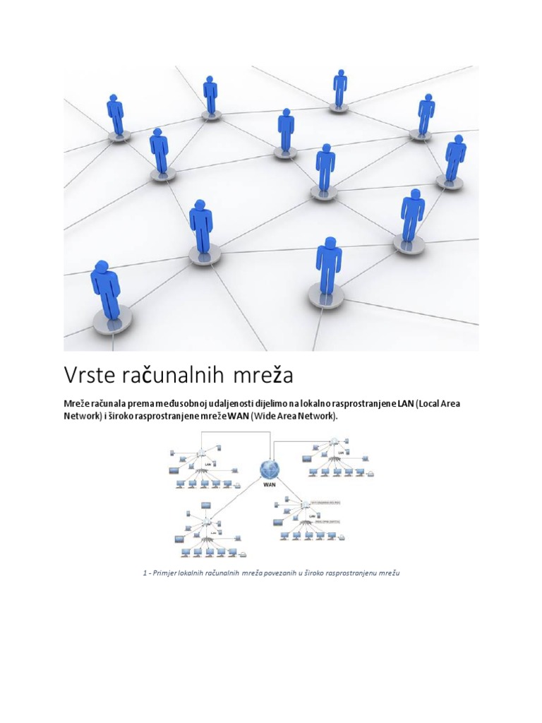 Vrste Računalnih Mreža | PDF