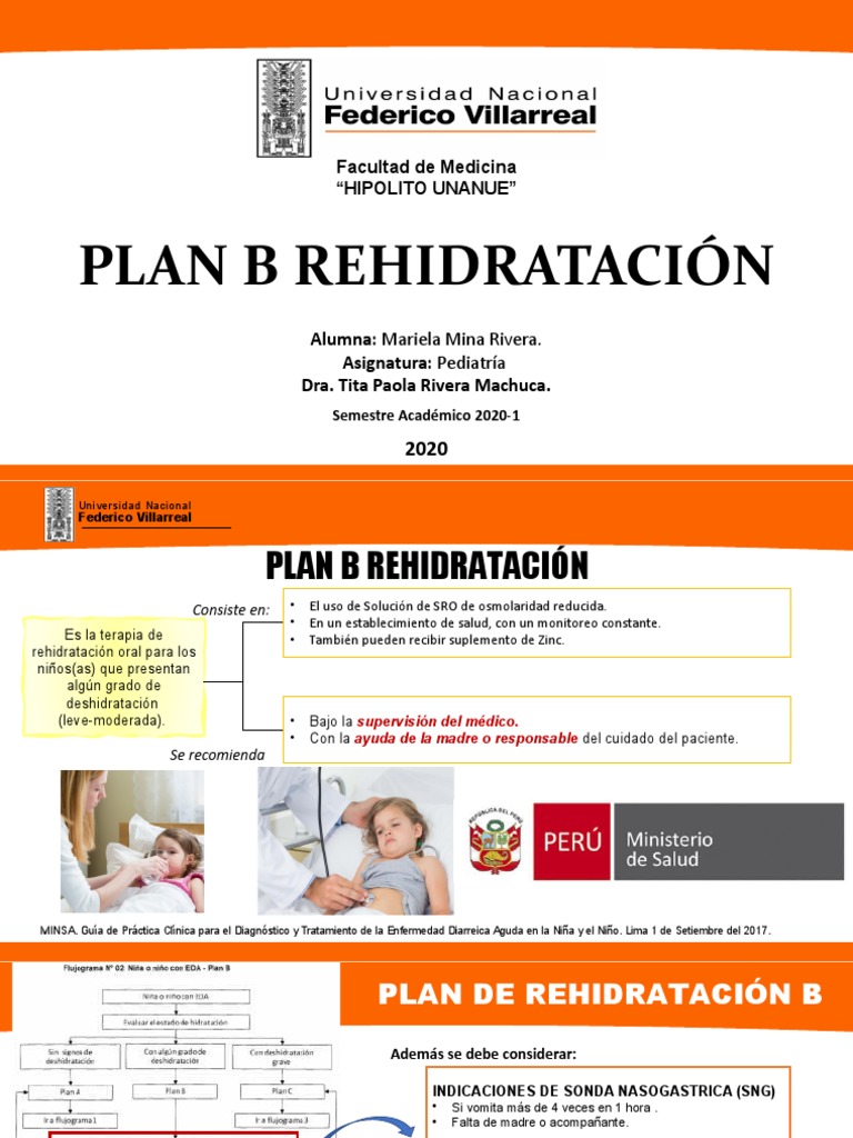 Plan B de Rehidratación | PDF | Diarrea | Deshidración