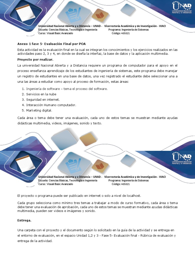 Evaluación Final: Visual Basic Avanzado | PDF