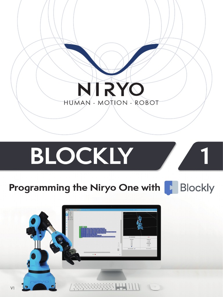 1 Blockly: Programming The Niryo One With | PDF | Control Flow | Parameter (Computer Programming)