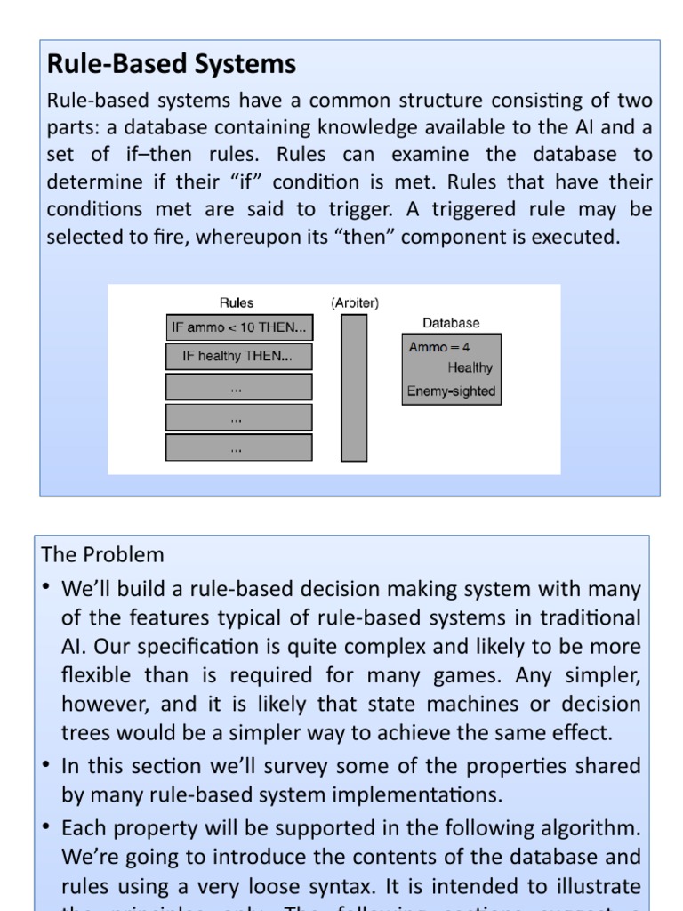 Rule Based System | PDF | System | Databases